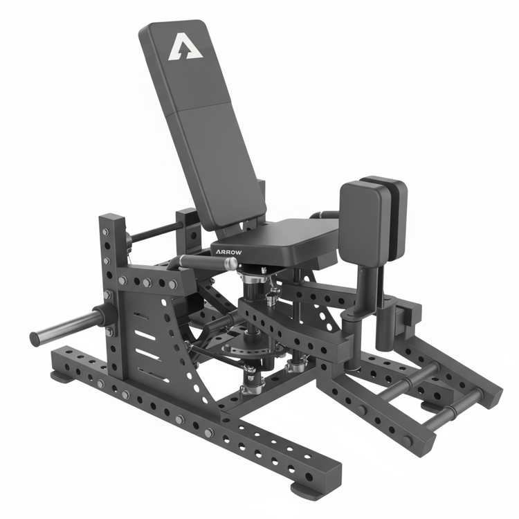 ARROW Garage Gym Leg Adduction Leg Abduction Plate Loaded