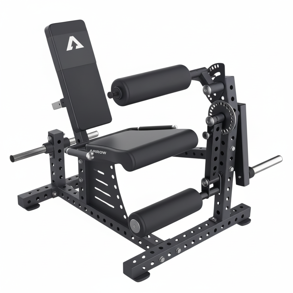 ARROW Garage Gym Leg Curl Leg Extension Plate Loaded ARROW Garage Gym Leg Curl Leg Extension Plate Loaded